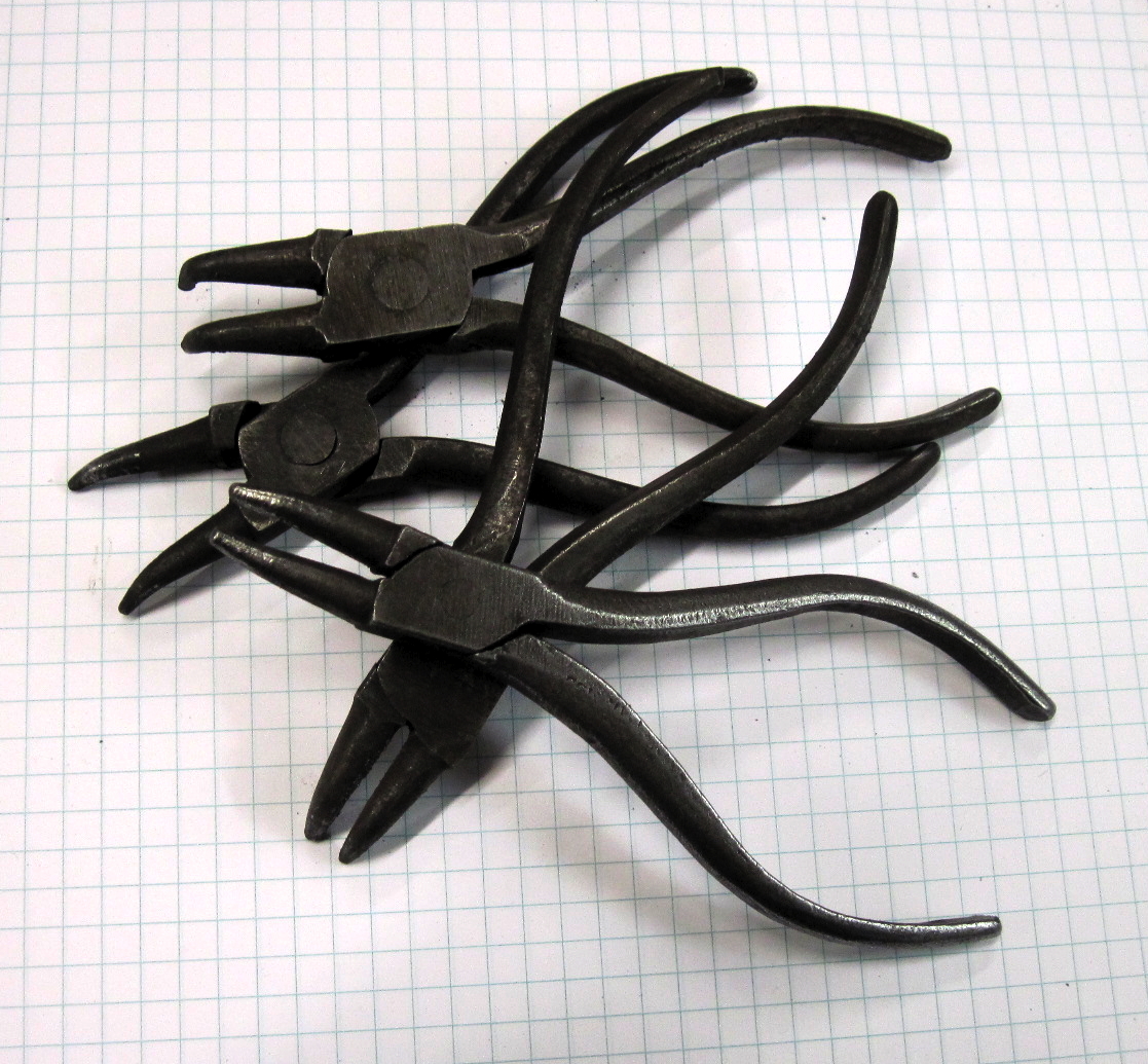Persimmon Forge: Professional Blacksmithing: Bill Davis Scroll Pliers
