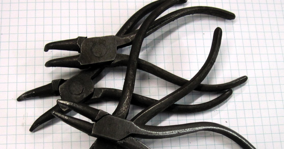 Persimmon Forge: Professional Blacksmithing: Bill Davis Scroll Pliers