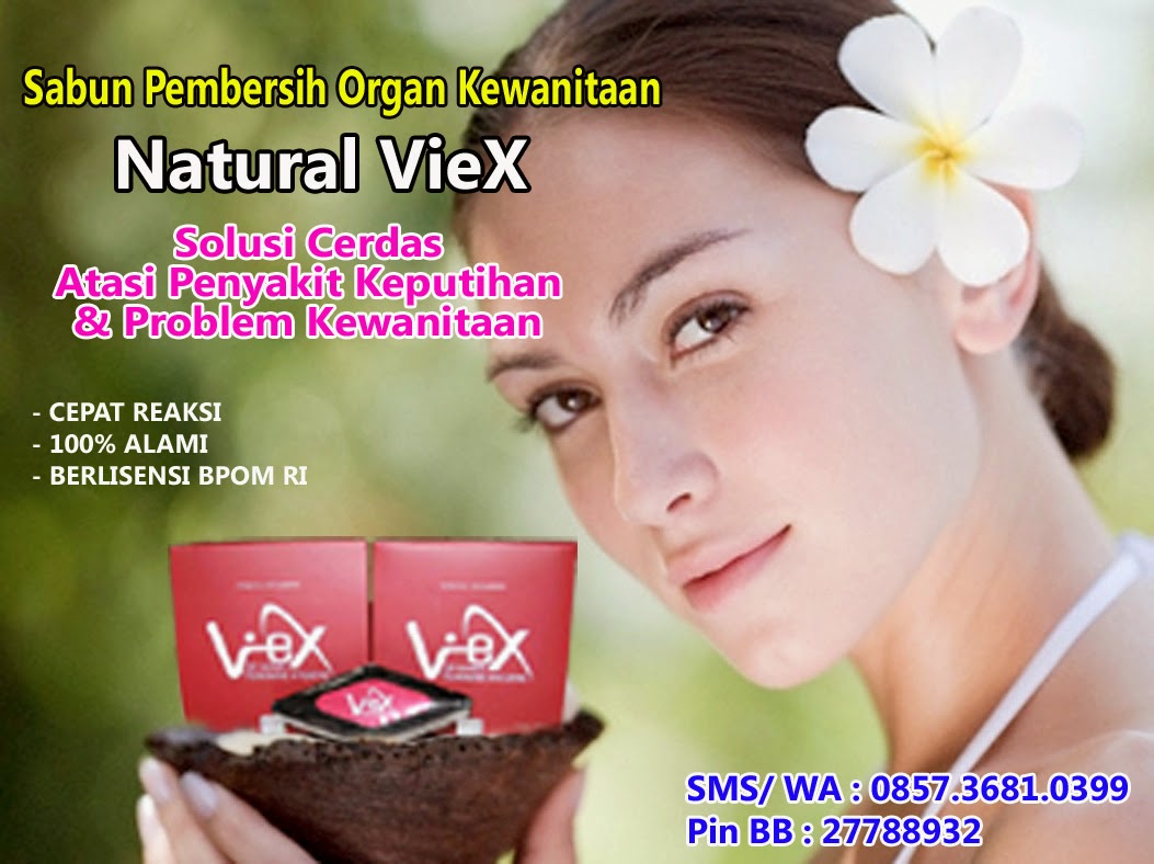 Sabun Kewanitaan Natural Viex Kemasan Terbaru