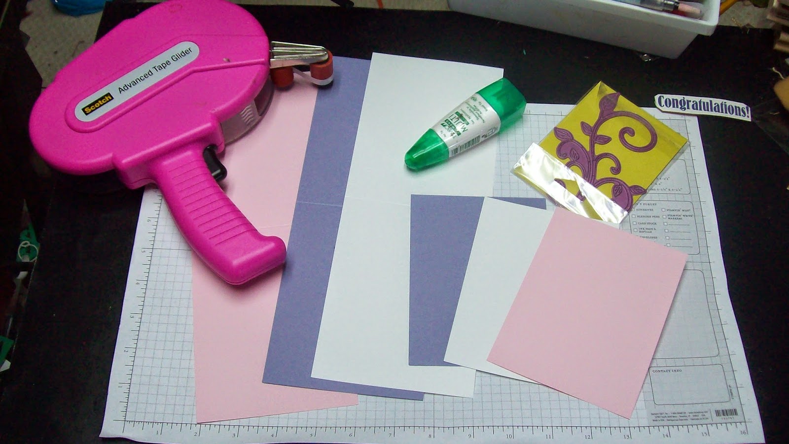 Home Made Memories: Two Tone Inlays