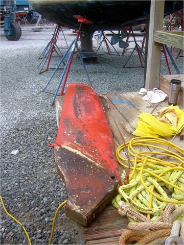 Ericson 25, Oystercatcher: Centerboard, Extraction and Analysis, Part I