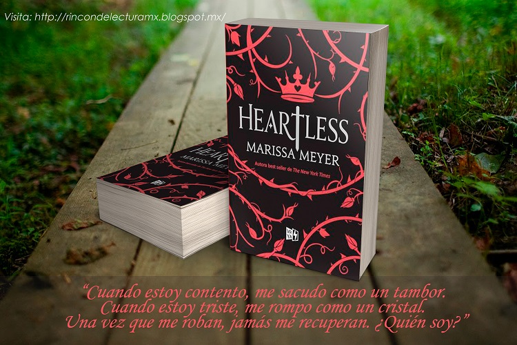 Rincón de lectura: Heartless - Marissa Meyer