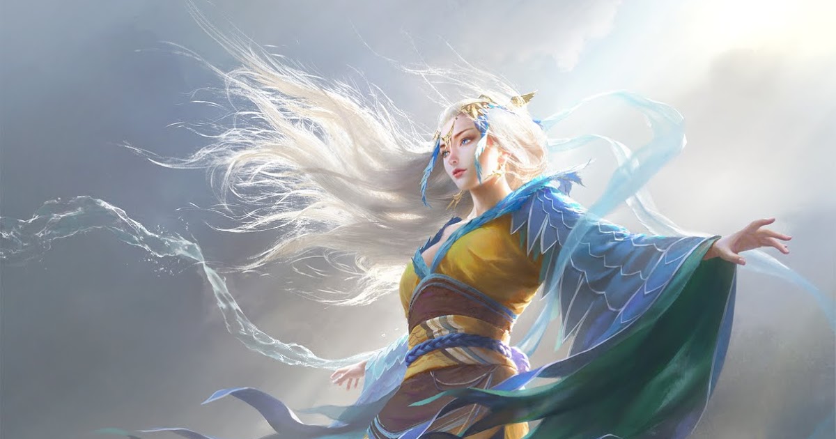 The Geeky Nerfherder: #ArtOfTheDay: 'Mu Yanling, Sky Dancer' by Yichuan ...