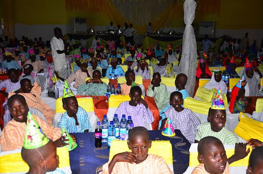 Photos: Borno State First Lady hosts 200 children from IDP camps and ...