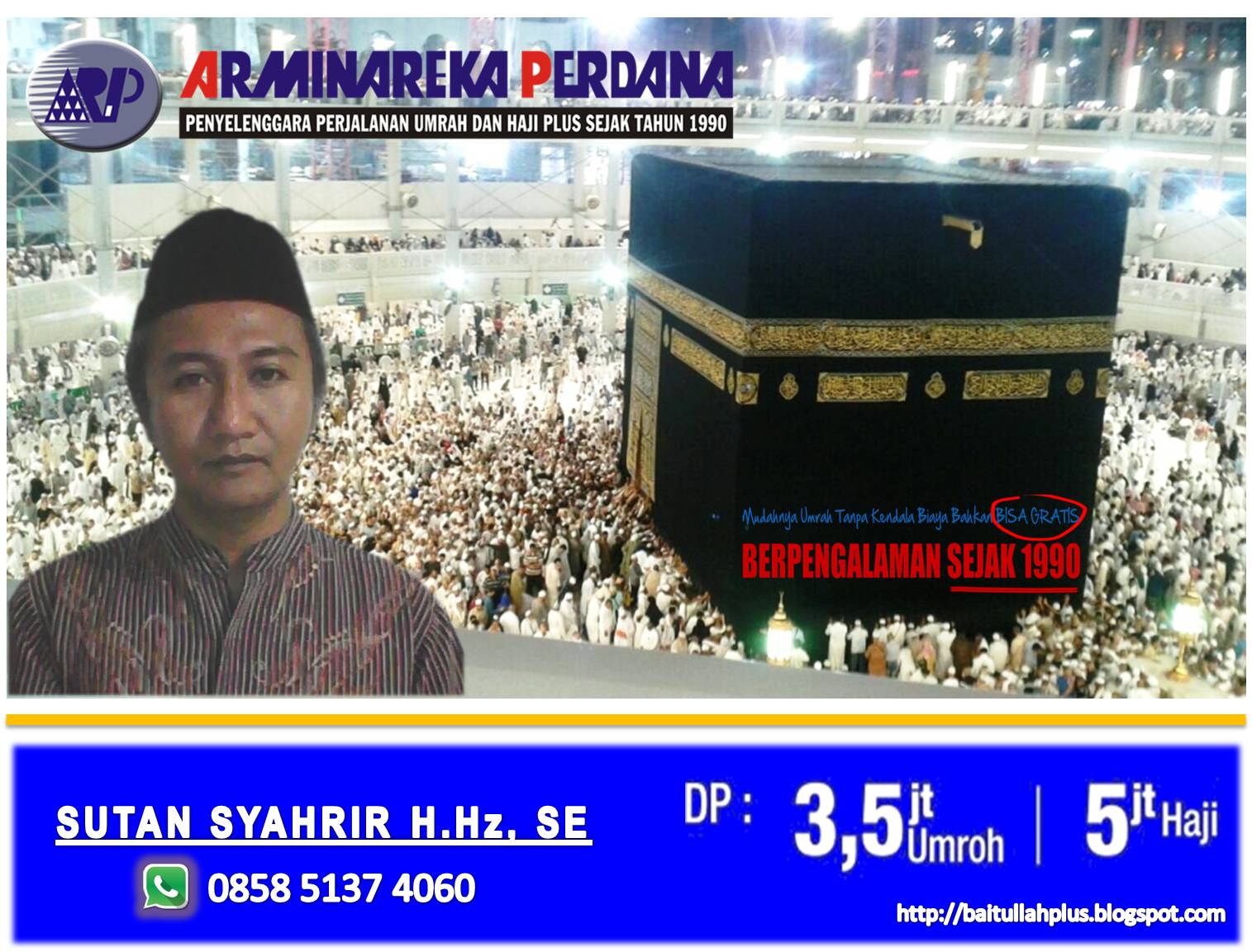 Brosur Arminareka Perdana Umroh dan Haji plus | JAVANET | Semua Ada ...