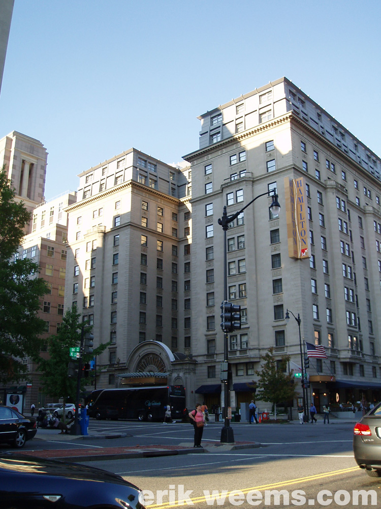 Photo: Crowne Plaza Hotel "The Hamilton" in Washington DC
