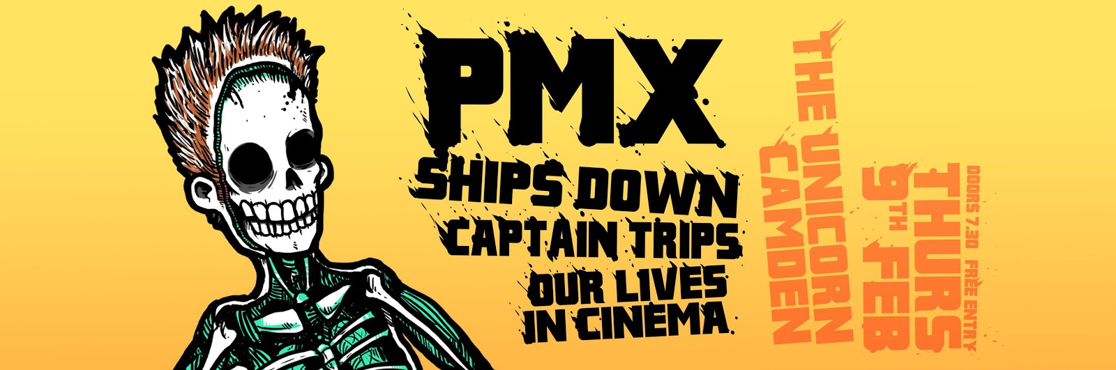 Colin’s Punk Rock World: Gig Review: PMX at The Unicorn, Camden 9/2/17 ...