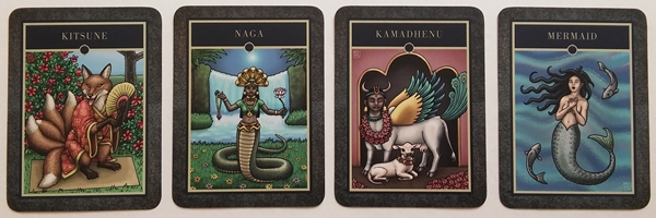 BOHEMIANESS: Oracle Deck Review: The Mythical Creatures Oracle