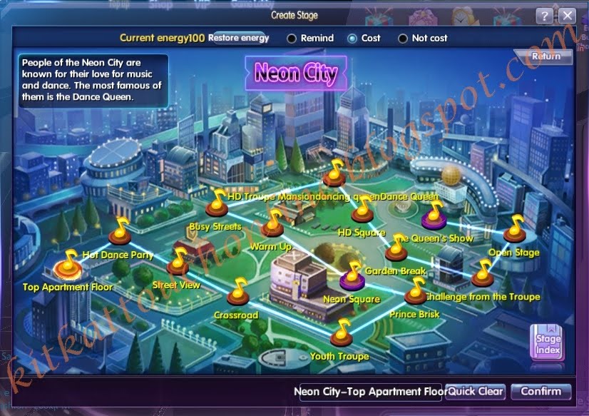 Neon City - Touch Online World