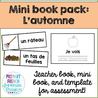 French fall resources - Primary French Immersion Resources