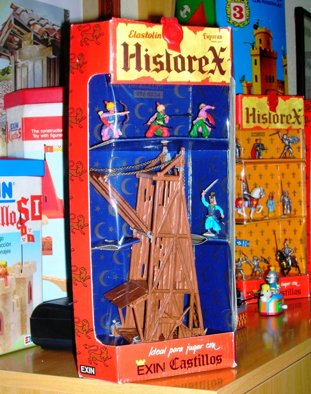 EXIN CASTILLOS ¡ EL JUGUETE QUE HACE HISTORIA ! ... para construir mil ...