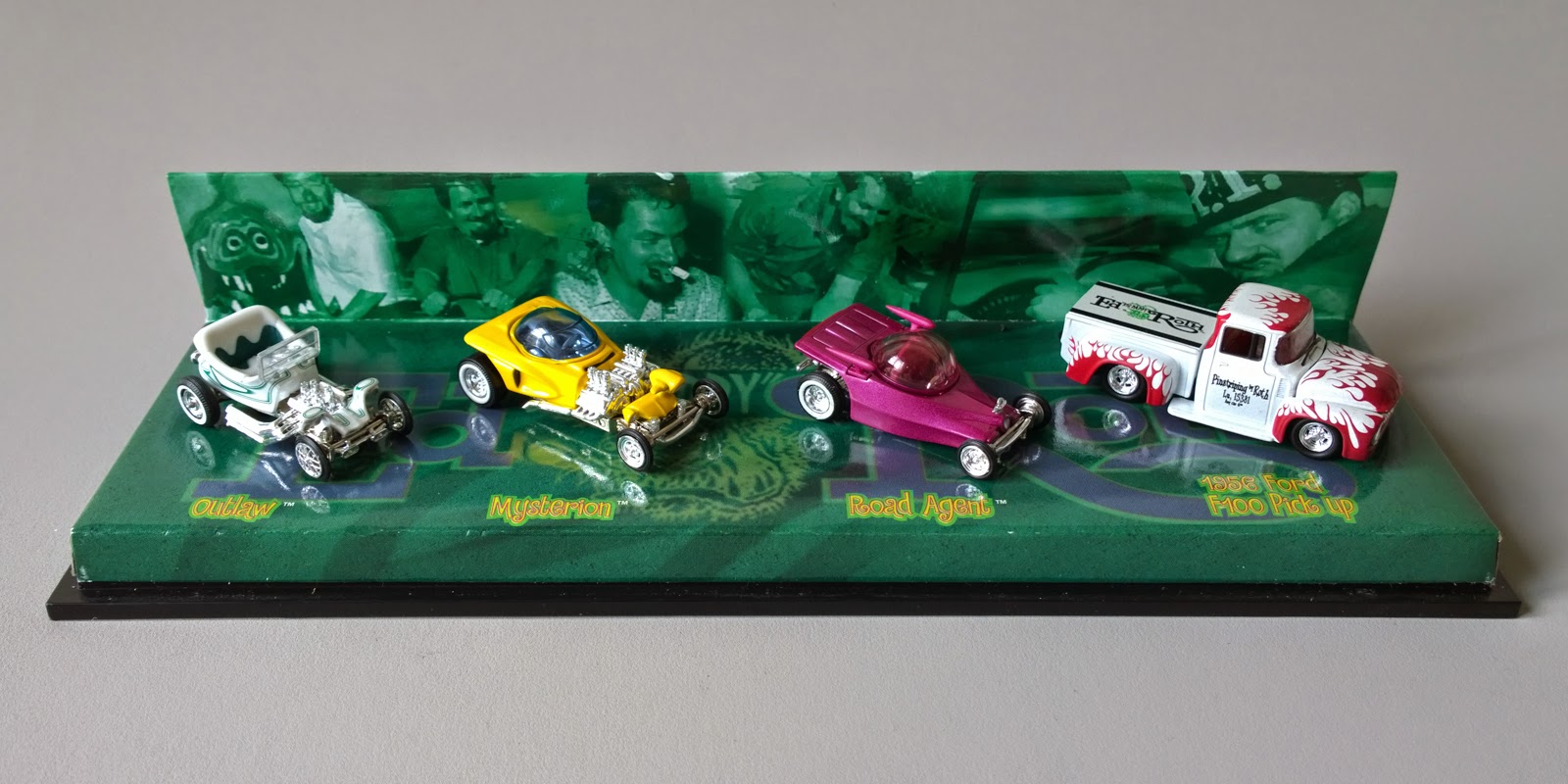 Sixty Four Ever Diecast: Ed "Big Daddy" Roth Car Set by Hot Wheels