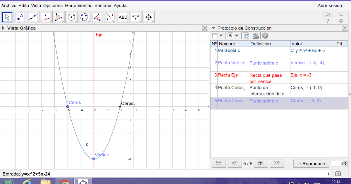 EDUCAMATH : TUTORIAL PARA GRAFICAR FUNCIONES EN GEOGEBRA, SIMPLES Y MEDIANTE INTERVALOS