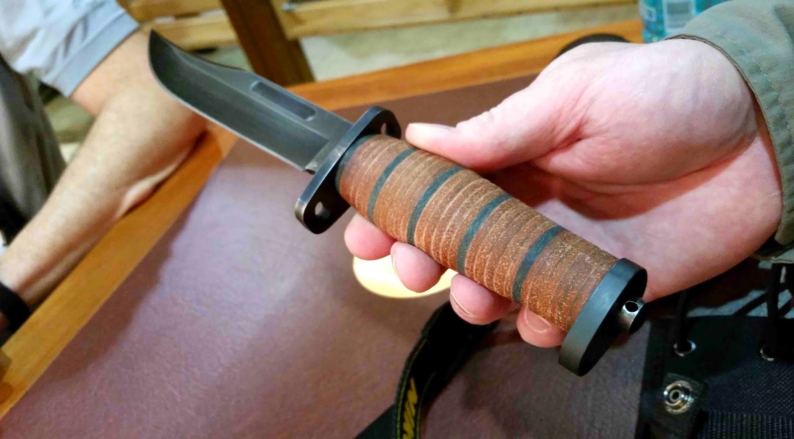 Rocky Mountain Bushcraft: SHOT Show 2015: Buck 119 "Brahma" Knife