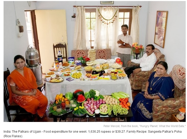 1 Artiste, 1 Jour: Bon appétit les amis ! Peter Menzel . Photographies ...