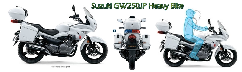 Suzuki Inazuma Aegis GW250JP Police Heavy Bike Price In Pakistan
