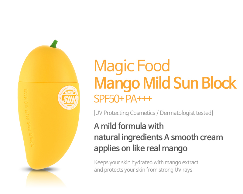 Unni-K: TONY MOLY - Magic Food Mango Mild Sun Block