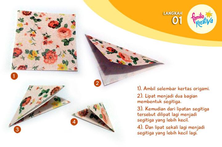Tutorial Membuat Pop-Up Kartu Bunga