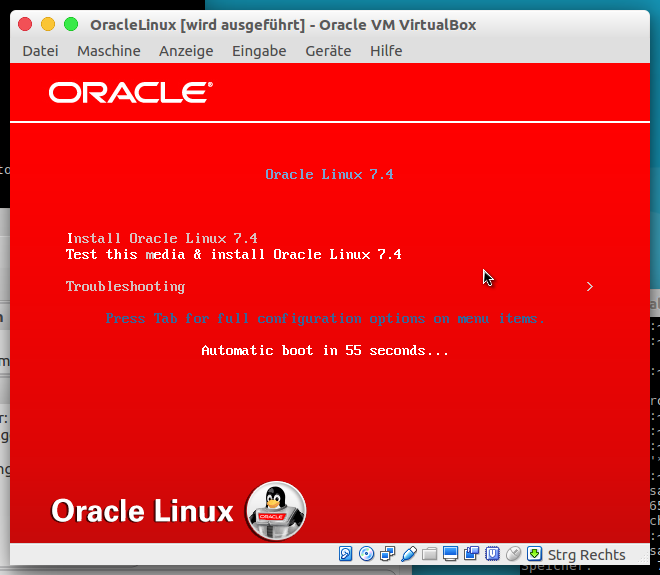 Run like Hell: Running Oracle Linux inside VirtualBox: Installation