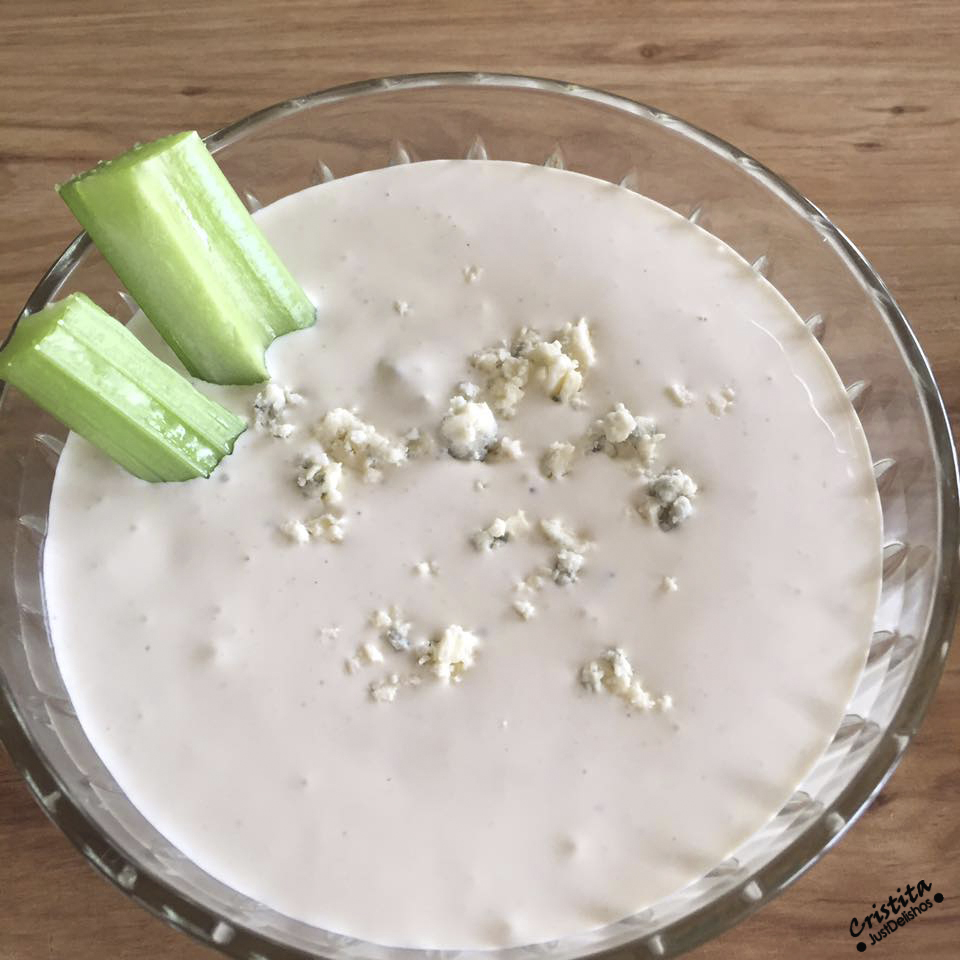 JustDelishos: Salsa Blue Cheese