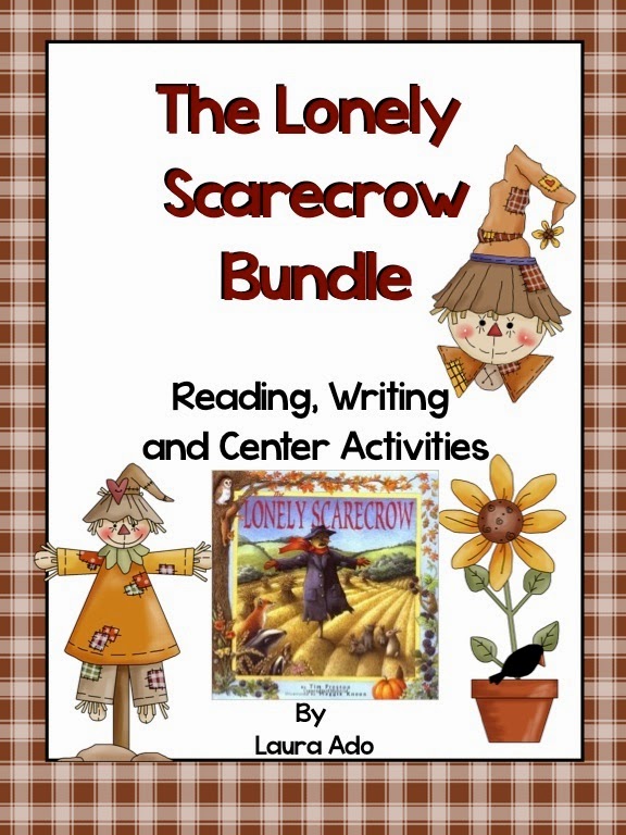 First Grade Spies: The Lonely Scarecrow by Tim Preston & Scarecrow Freebies