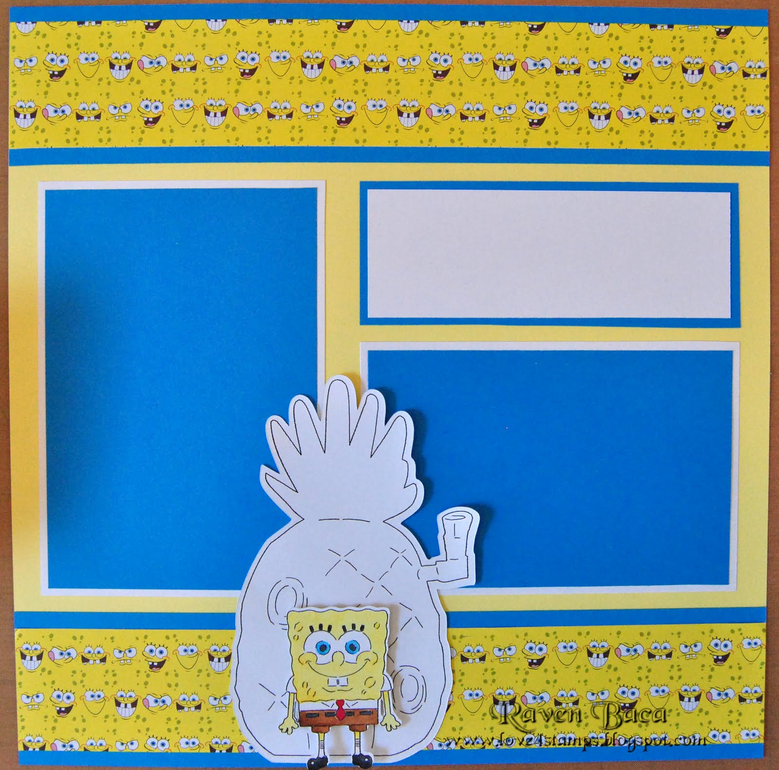 Love 4 Stamps: Cri-Kits Gel pens and Spongebob Squarepants