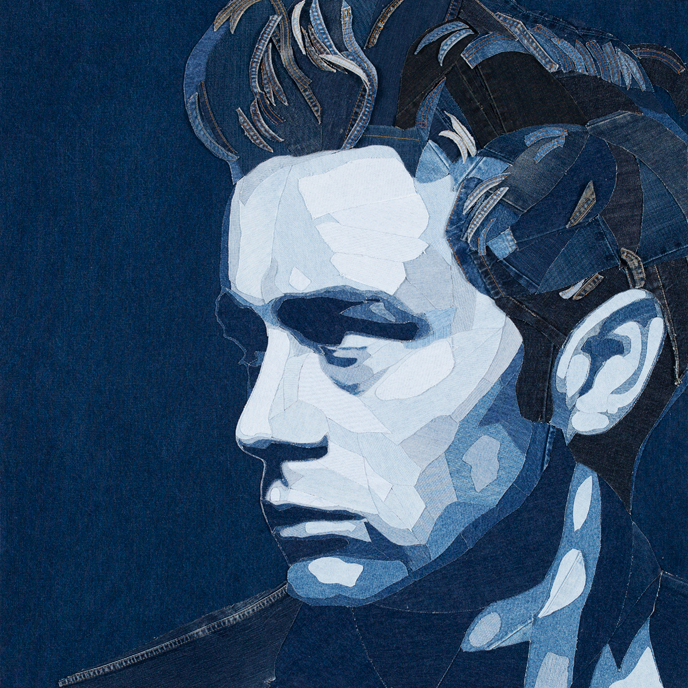 CHAD'S DRYGOODS: IAN BERRY AKA DENIMU - PAINTING WITH DENIM