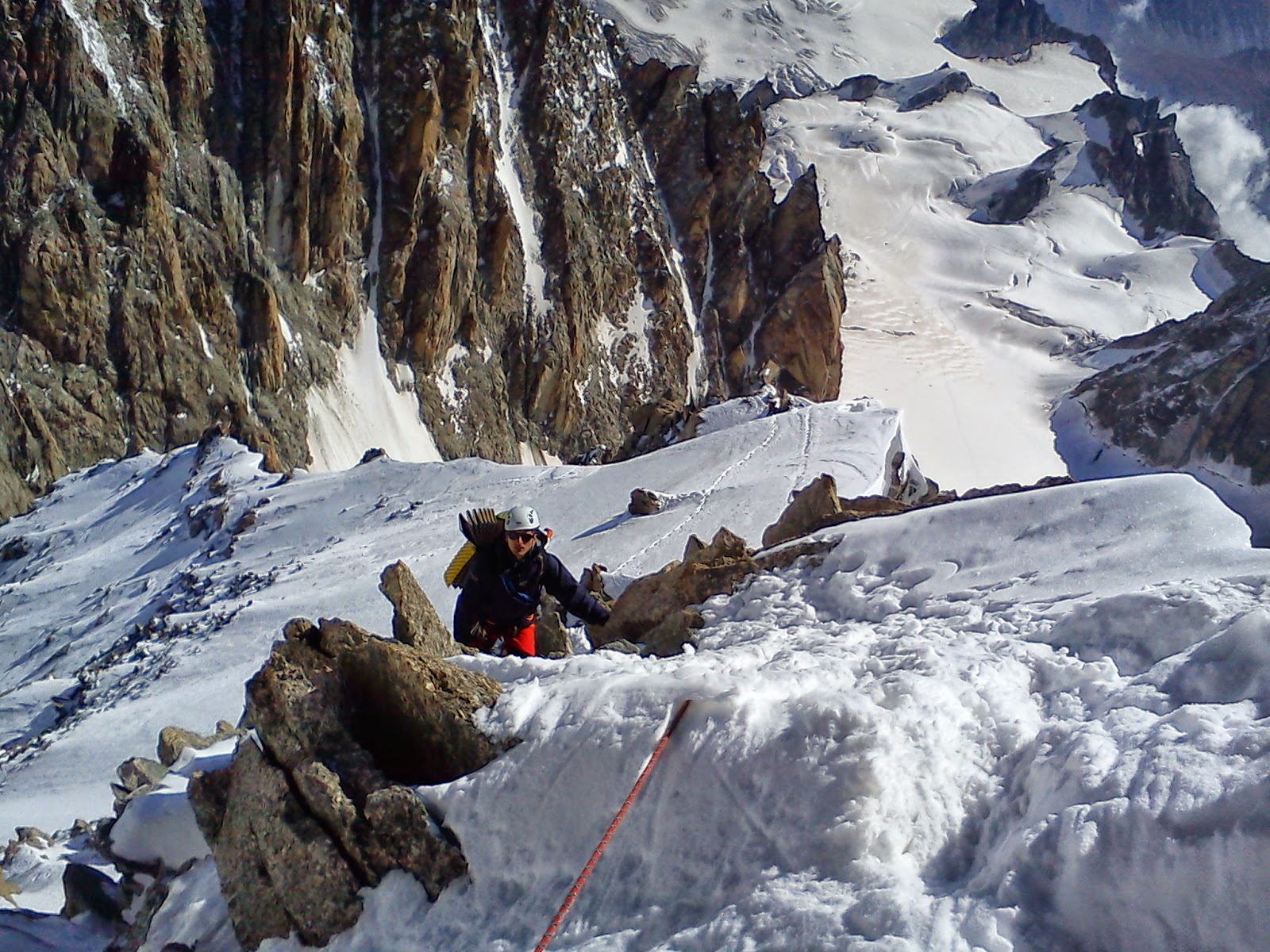 l'arête Kuffner - Kuffner Ridge