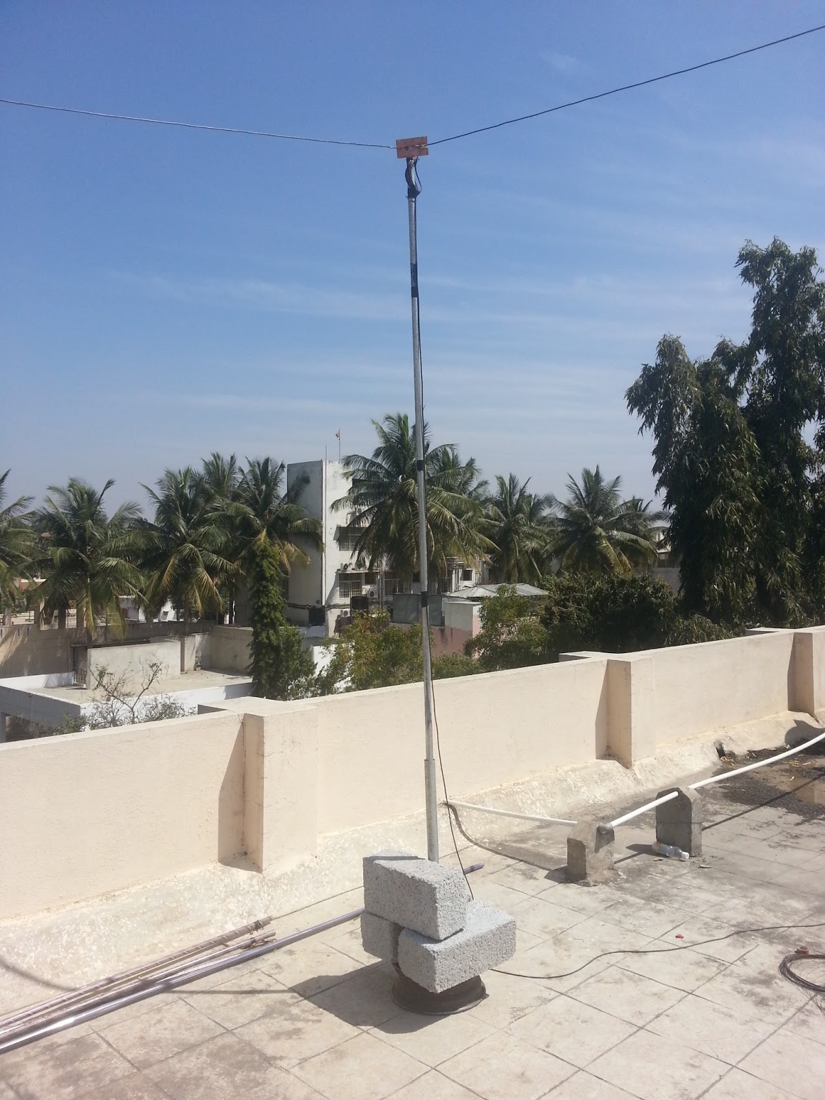 Ham Radio MIPL: Loop Skywire Antenna