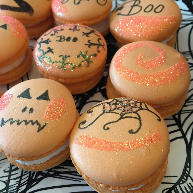 Halloween Macarons - Purple Chocolat Home