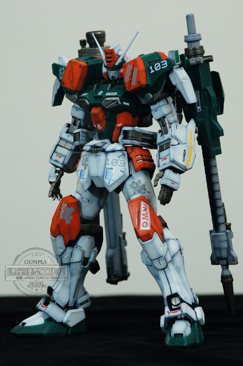 GUNDAM GUY: MG 1/100 GAT-X103 Buster Gundam - Painted Build