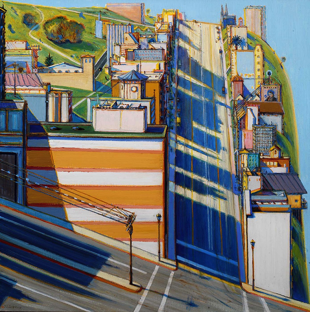 ART & ARTISTS: Wayne Thiebaud (cityscapes)