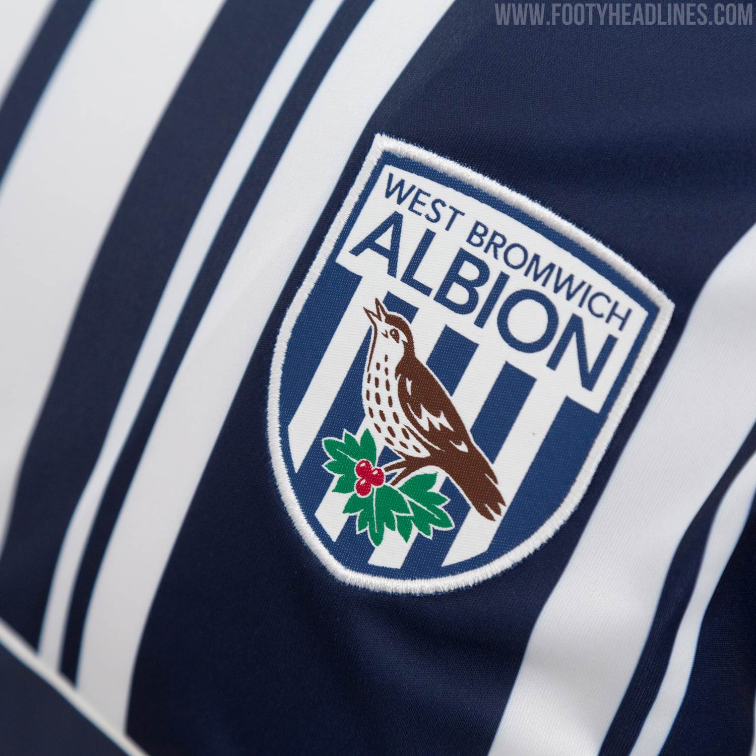 West Bromwich Albion 20-21 Premier League Home Kit Released - Footy ...