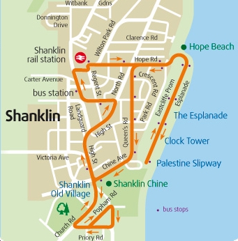 Public Transport Experience: Shanklin is Rankling.