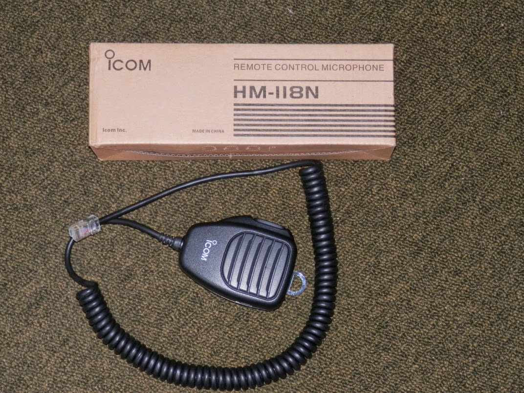 iz8jji QRP Radio: Using ICOM HM-118 Microphone on 706!