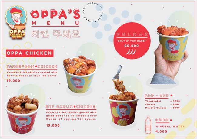 OPPA CHICKEN - Cup Chicken Di Surabaya