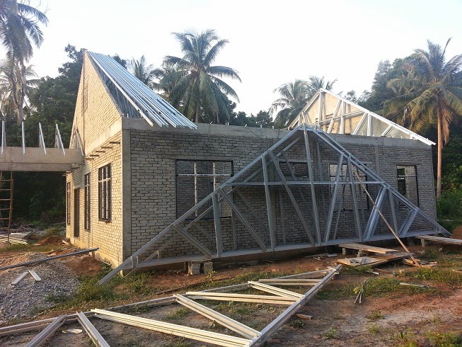 PENGALAMAN BINA RUMAH SENDIRI: 10. Kekuda