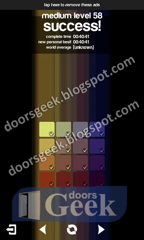 Blendoku [Medium] Level 58 ~ Doors Geek