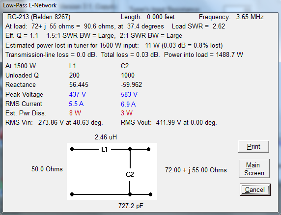 Pattern and Match: 80 Meter Tower Vertical with Short Radials