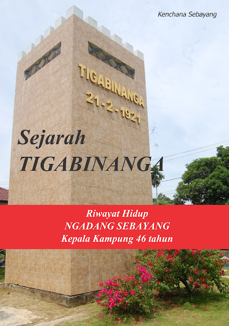 SEJARAH TIGABINANGA DAN RIWAYAT HIDUP NGADANG SEBAYANG: Cover Buku