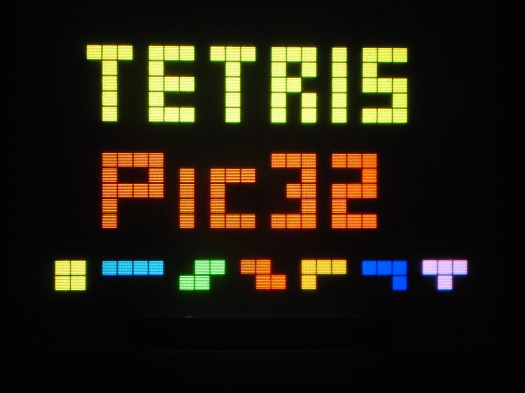 Eletrônica & Microcontroladores: PIC32 Tetris Game and Graphic Display ...