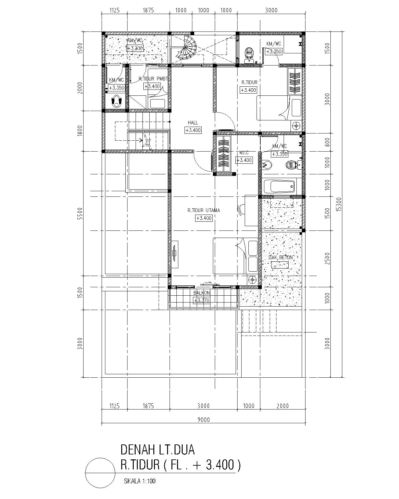 CAD studio - Creative Architect Design: Rumah Split Level ( kapin ...
