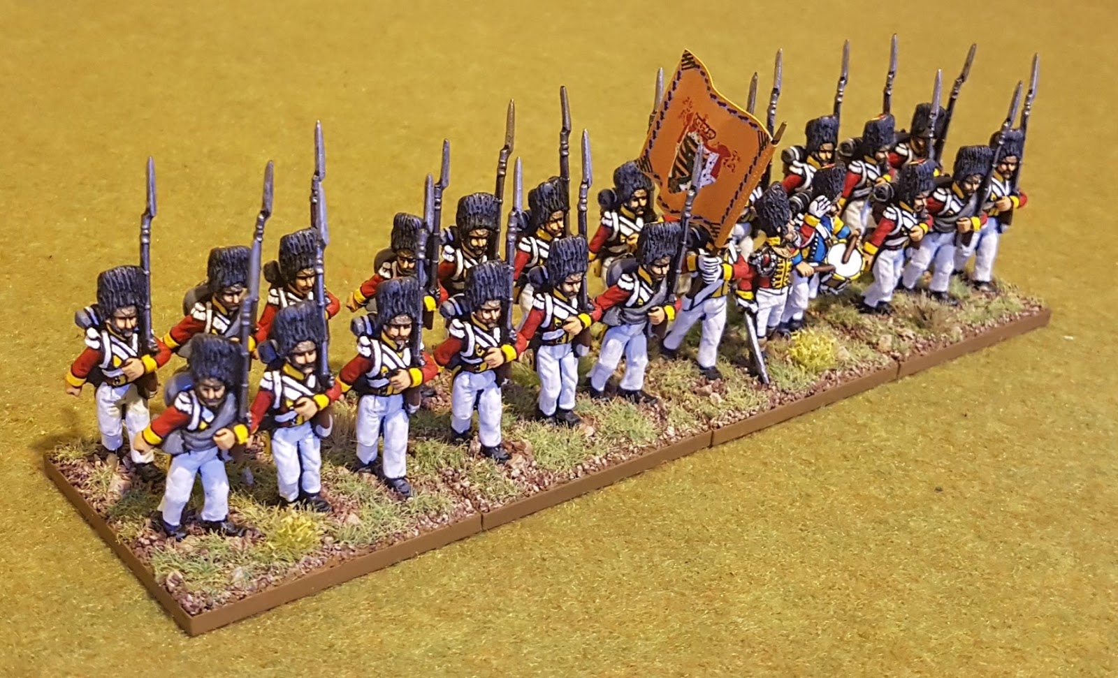 Chasseur: Saxon Leib Grenadier Guard - Black Hussar 28mm