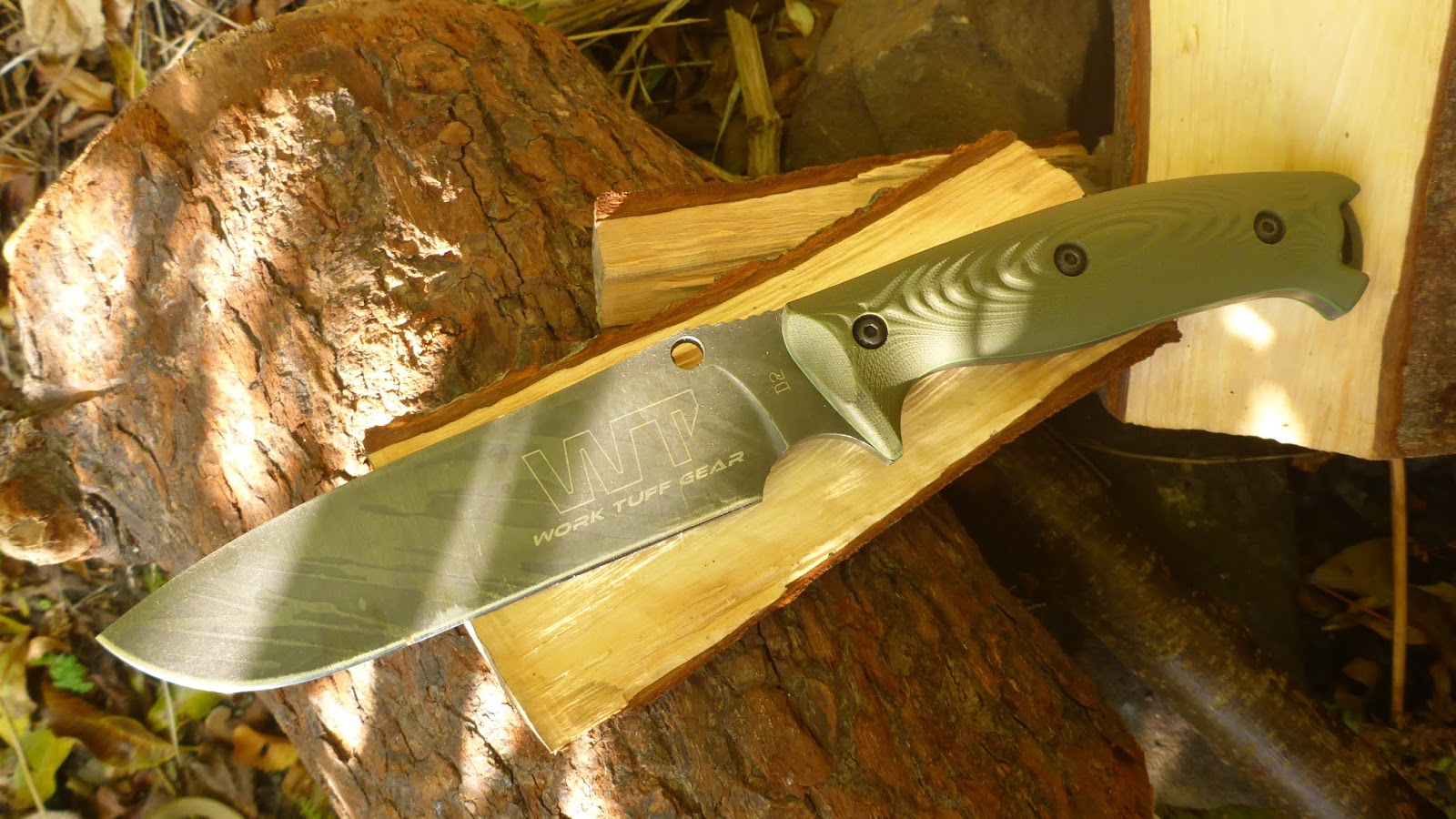 Hardcore Knives and tools for Wilderness Camping: Work Tuff Gear Fixed ...