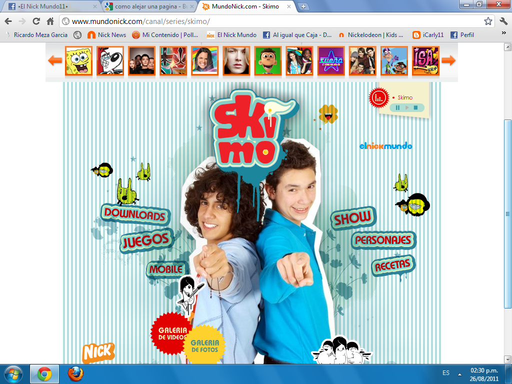 Viejas y Nuevas Series Se Incorporan Al Menu De Mundonick ~ El Nick Mundo