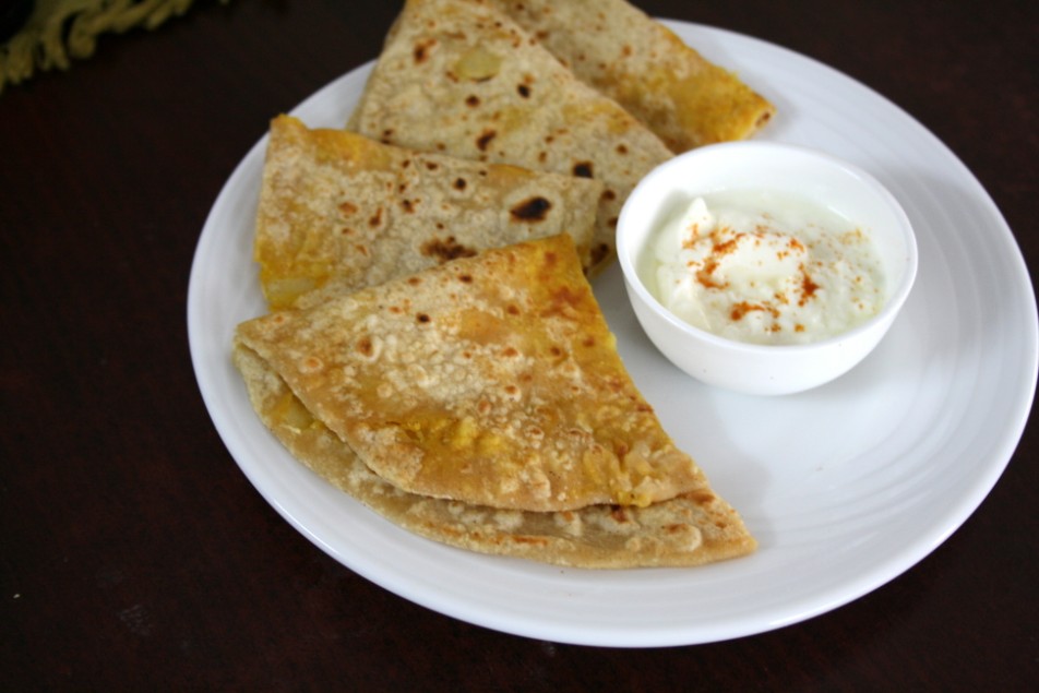 Aloo Cheese Paratha | Stuffed Aloo Cheese Paratha ~ Easy Lunch Recipes