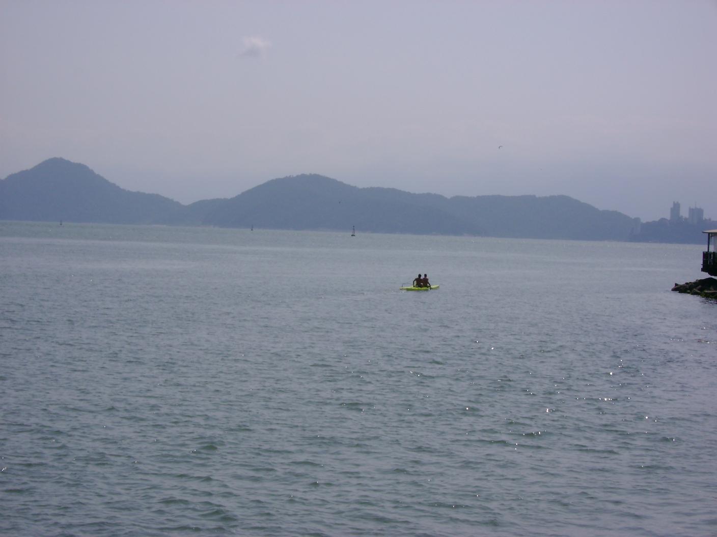 Belas imagens na Ponta da Praia ( Santos - SP )