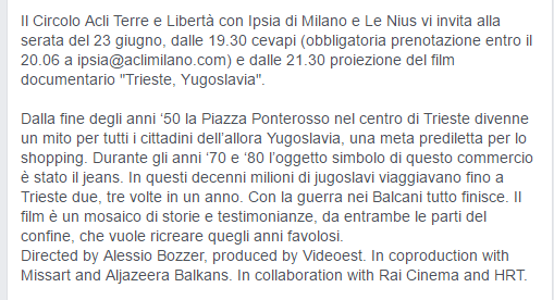 THE NEW BALKAN CREW: giugno 2017