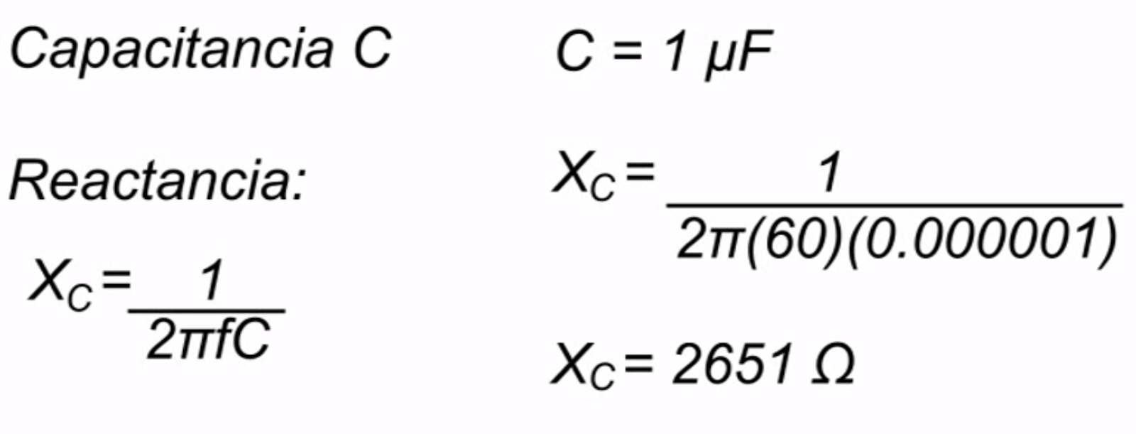 Electromagnetismo: ¿QUE ES REACTANCIA?