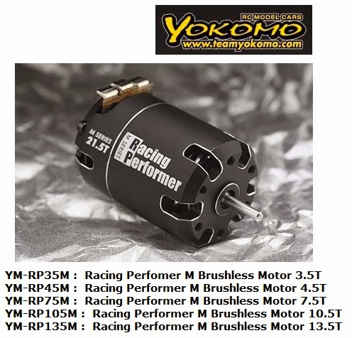 Team Yokomo Malaysia Blog: Yokomo RP M Series Brushless Motor